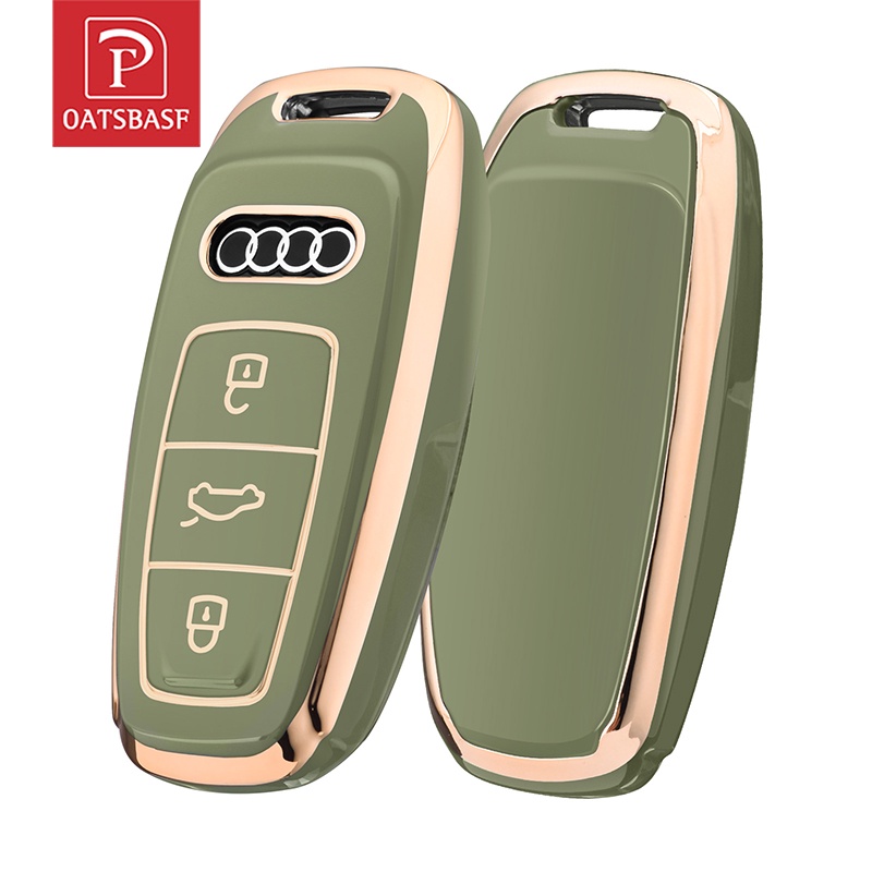 Oatsbasf Audi Car Key Case Cover Shell A1 A3 A4 A5 A6 A7 A8 Q3 Q5 Q7 S4
