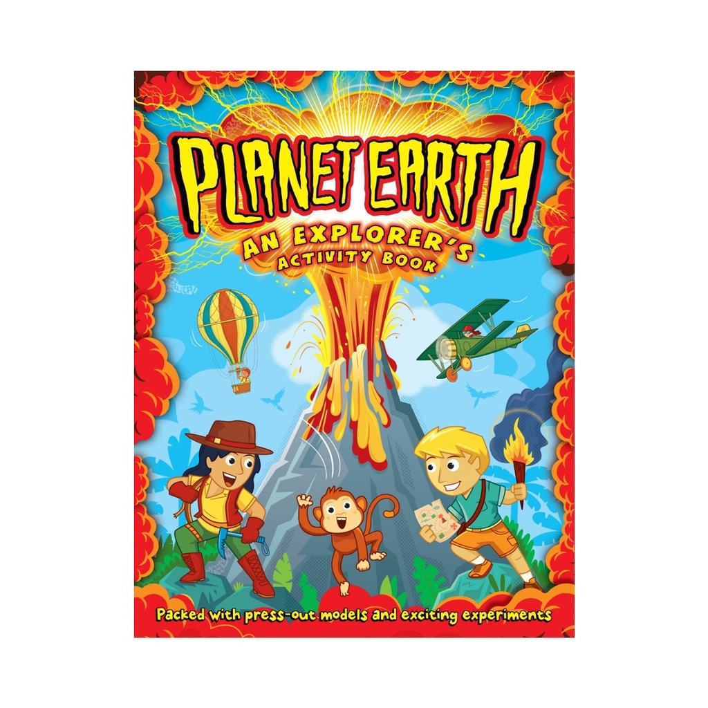 Planet Earth Activity Book Experiments with Stickers & Press Outs For ...