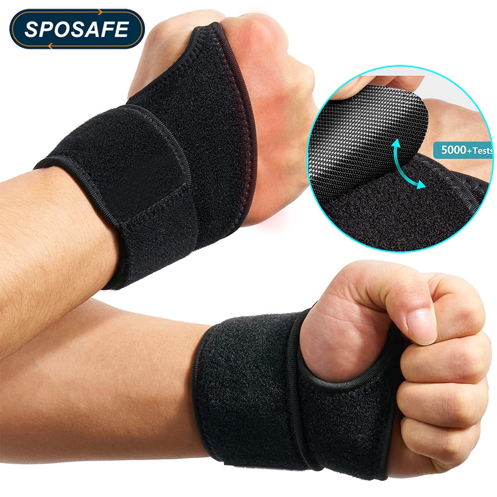 SPOSAFE 1 PCS wrist wrap wrist strap for Splint Fractures hand wrist ...