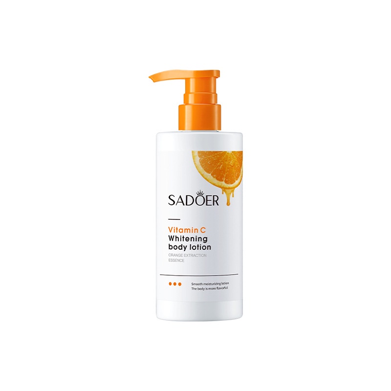 ROREC SADOER Vitamin C Whitening Body Lotion Fresh Orange Essence Hydrating Moisturizing Body ...