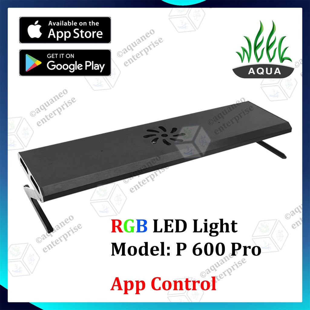 Week Aqua RGB Aquarium LED Light Pandora P Series - P600 Pro 90W ...