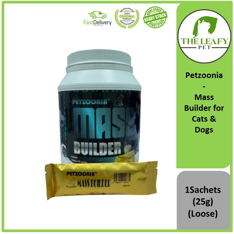 Petzoonia Mass Builder For Cats & Dogs - 1 Sachet ( 25g ) ( Loose ...