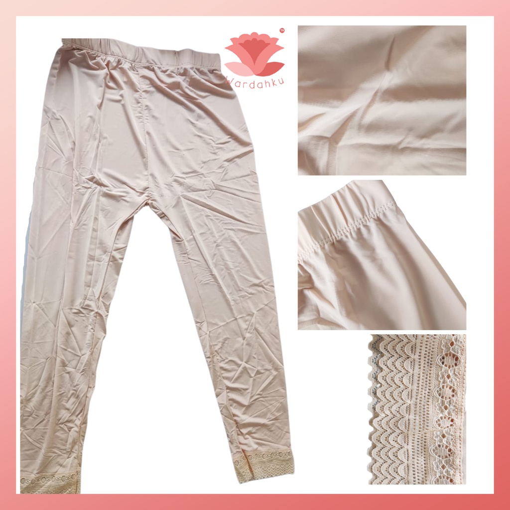 Inner Pants Muslimah/ Kain Dalam Jenis Seluar/ Inner Pants/ Inner ...