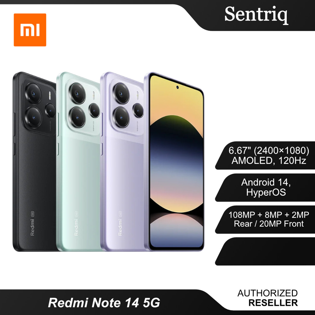 Spesifikasi dan harga Redmi Note 14 5g di Malaysia - TechNave BM