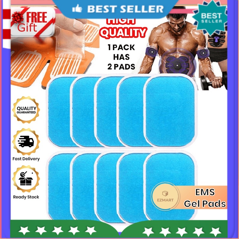READY STOCK + Gift + Ready StockFitness Stick Replacement Pad EMS ...
