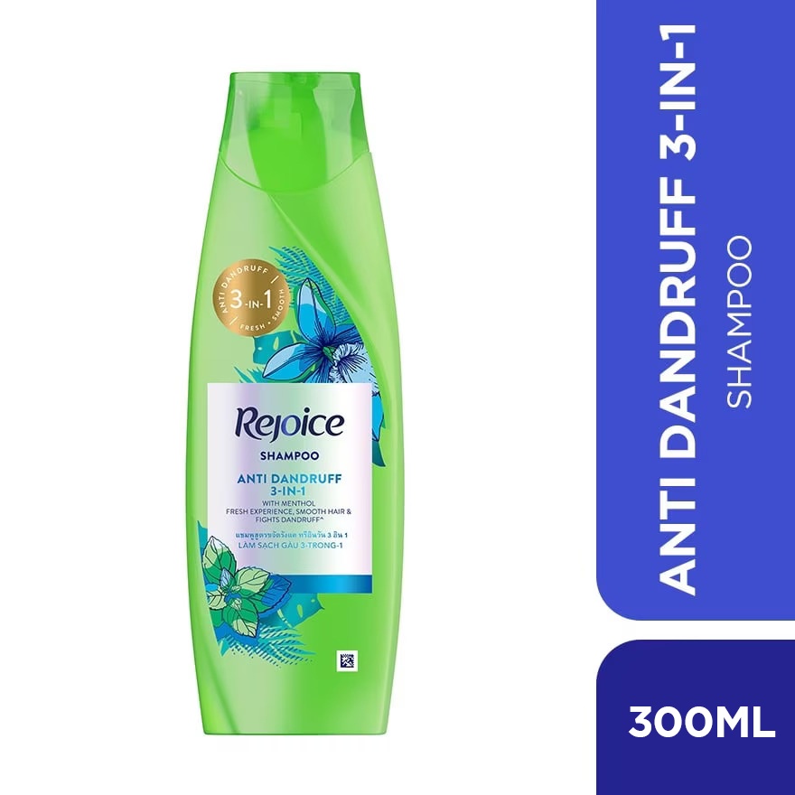 Rejoice 3 In 1 Shampoo Anti Dandruff (300ml) | PGMall