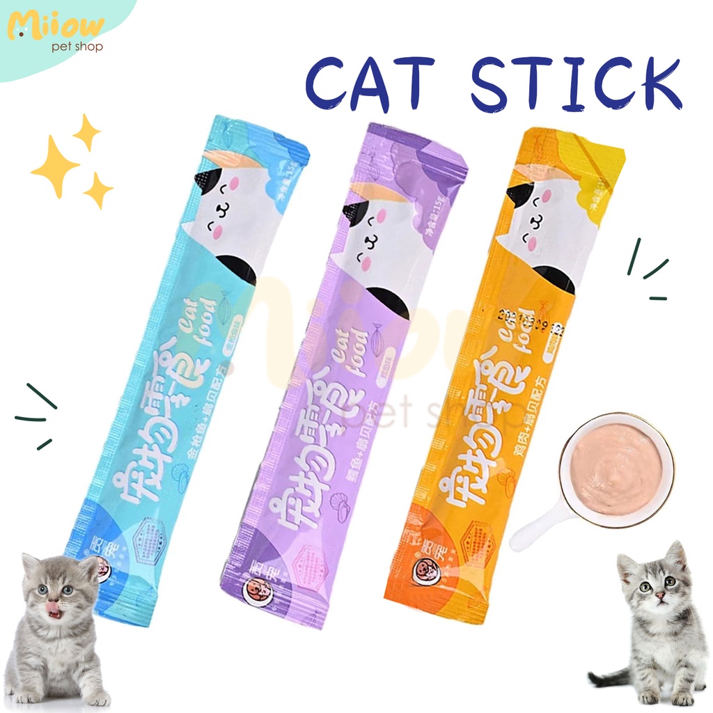MIOOW PET Cat Treat Cat Snack Stick Cat Stick Cat Treat Stic.. | Cat ...