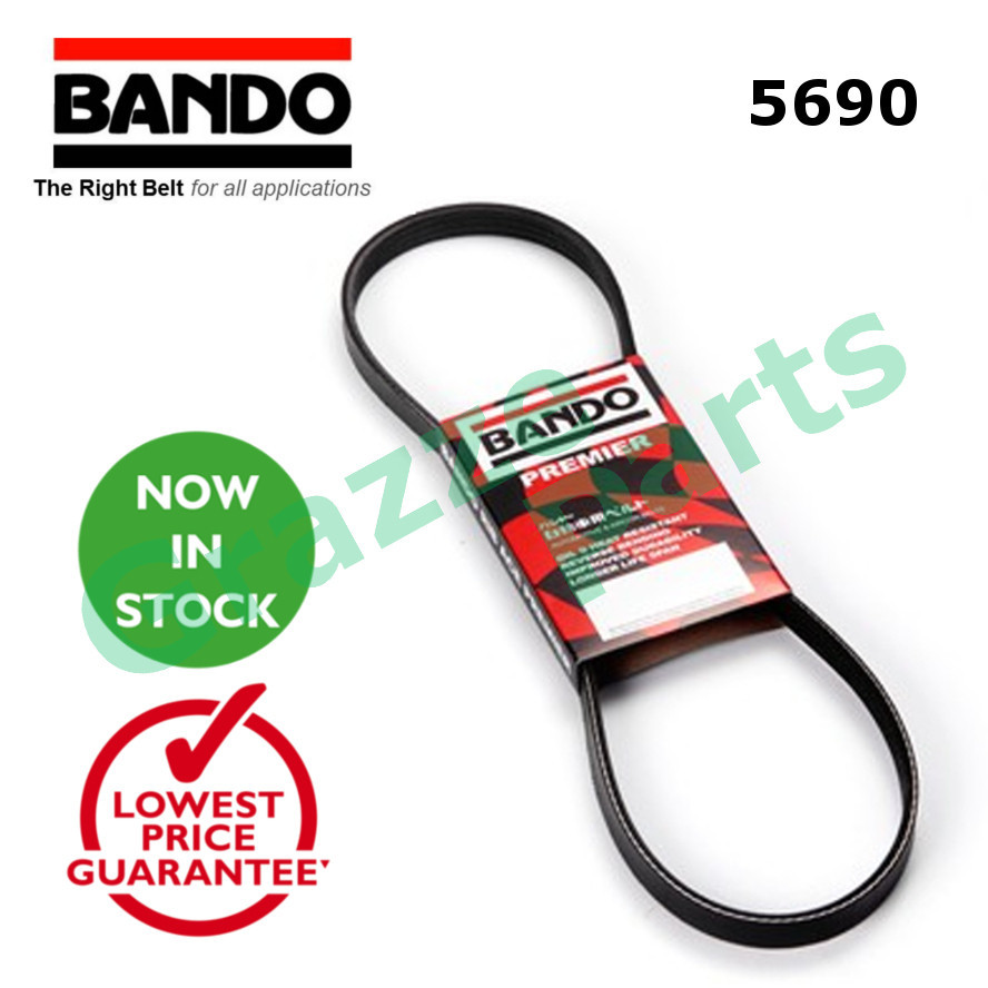 Bando RPF V Fan Belt 5690 for Air Cond / Alternator / Power Steering | PGMall