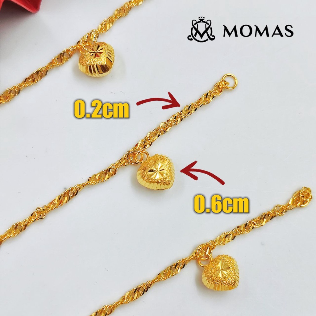 Rantai Tangan Gila Gila Love Emas 916 Tulen Gelang Emas 916 Tulen Love ...