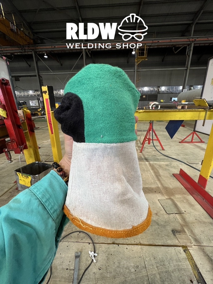 sarung tangan welding SMAW/MIG Sarung tangan kulit lembu welding gloves ...