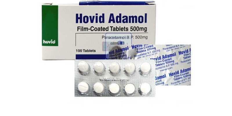 Axcel Paracetamol 500mg (100 Tablets) Exp: 03/2024 / Hovid Adamol ...