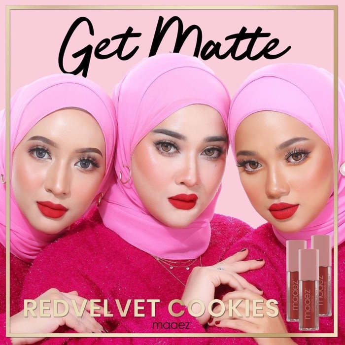 Maaez Lipmatte Get Matte Lightweight Liquid Lipstick Danish MM Sprinkle ...