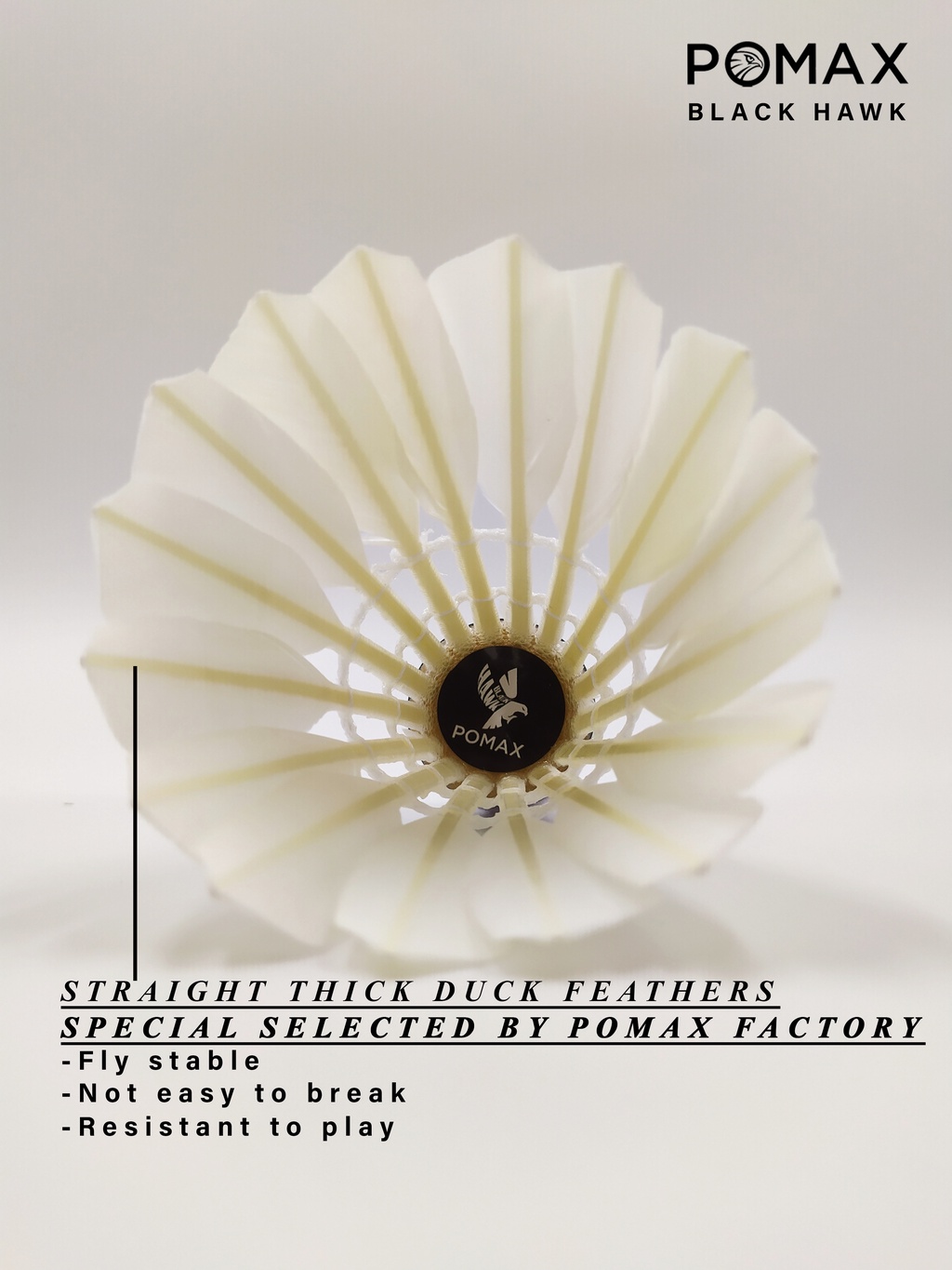 Pomax Black Hawk Badminton Shuttlecock (Durable Shuttle) | Shopee Malaysia