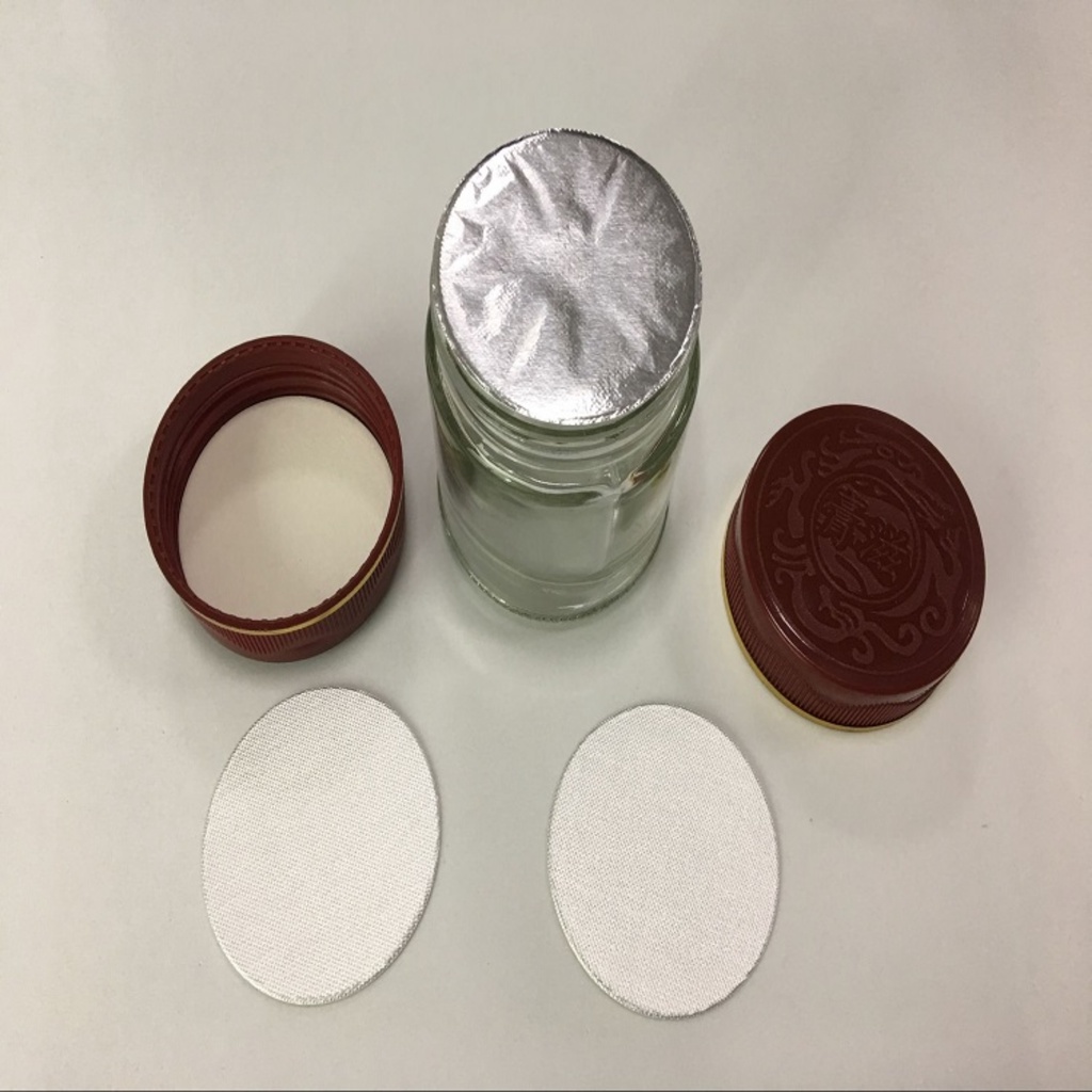 [20pcs/50pcs/100pcs] 63mm Aluminium Induction Heat Seal Liner Glass Jar ...
