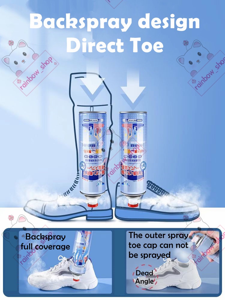【Local Seller】【Ready Stock】Footwear deodorant spray 260ml Antibacterial ...