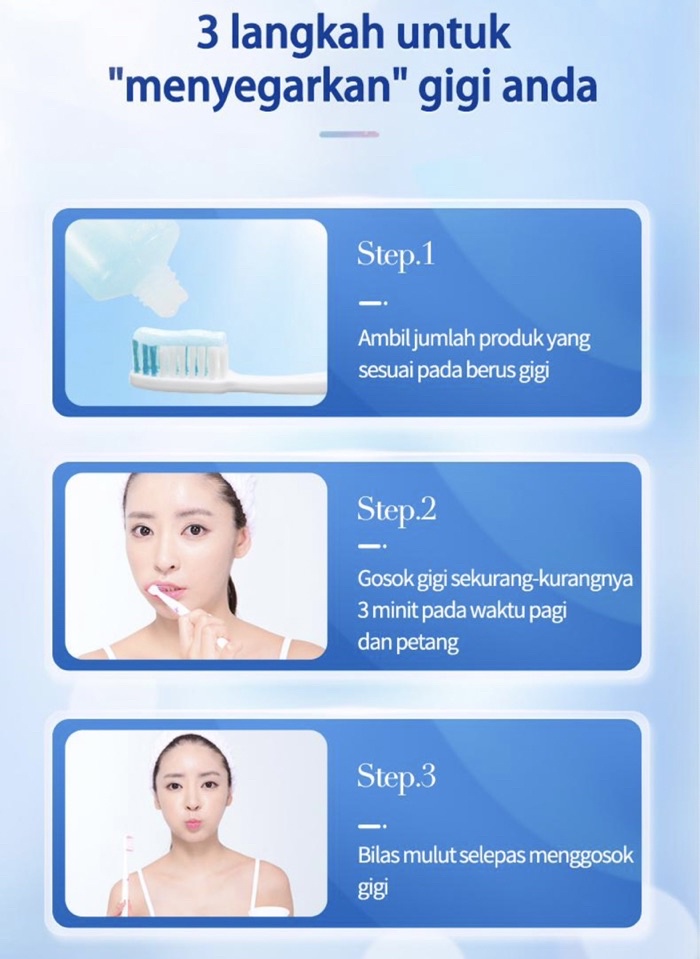 BodyAid Ubat Gigi Pemutih Nicotinamide Teeth Whitening Toothpaste ...