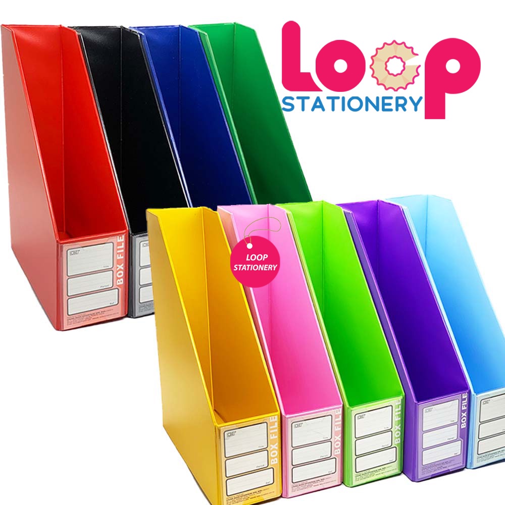 CBE PVC MAGAZINE BOX FILE A4 06813 | Shopee Malaysia