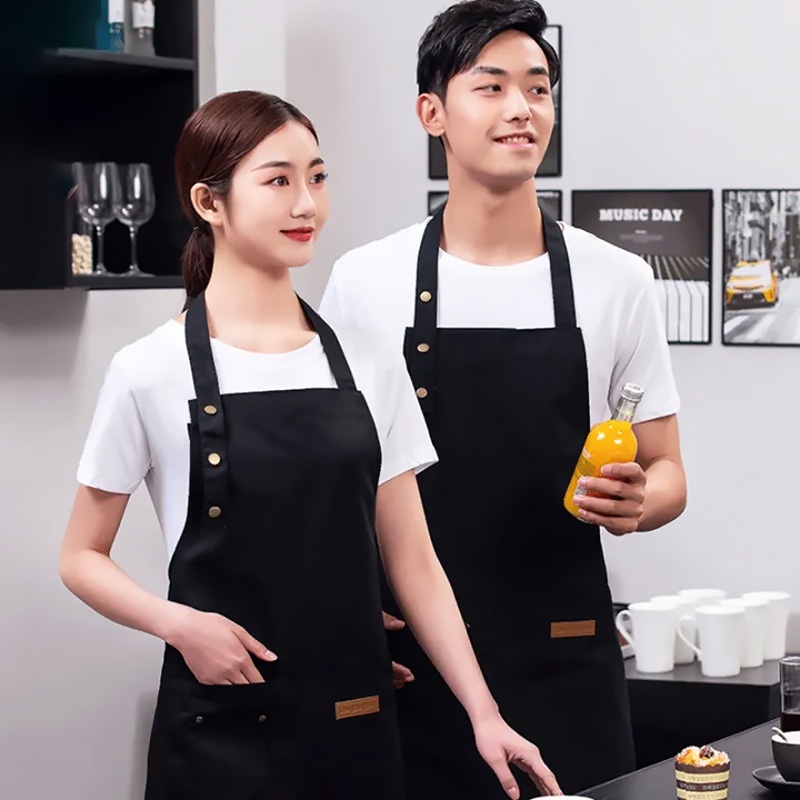 WHOLESALE | Unisex Adult Hang Neck Apron Coffee Shop Studio Cooking ...