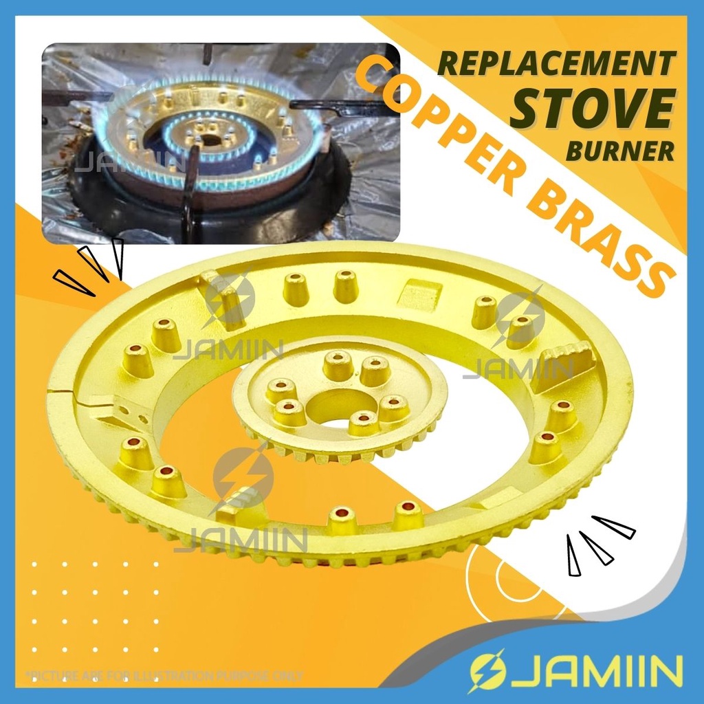 120mm Alat Ganti Kepala Tungku Dapur Gas Cooker Accessories Copper ...