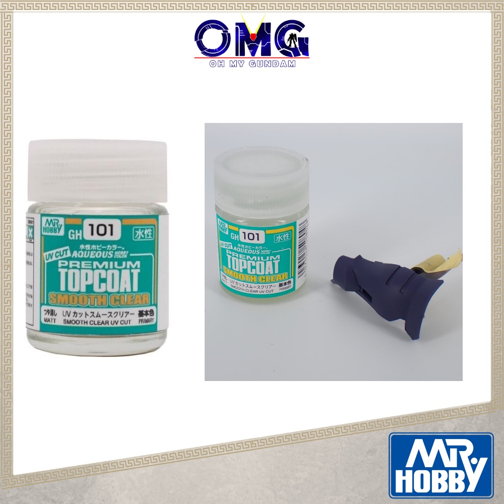 Paint Mr Hobby Premium Topcoat Smooth Clear UV Cut (Matt) GH101 Mr ...