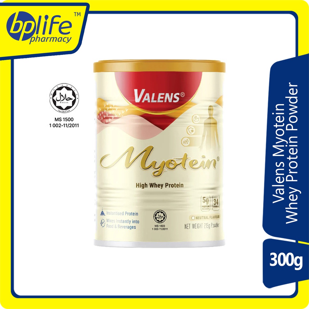 Valens Myotein Whey Protein Powder 300g (EXP 10/2023) | Shopee Malaysia