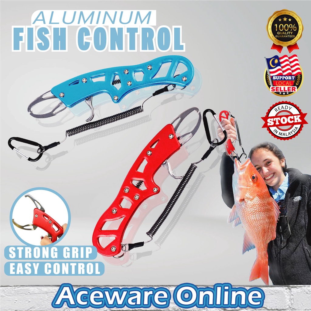 Aluminium Fish Control Tackle Lip Grip Holder Fishing Equipment ...