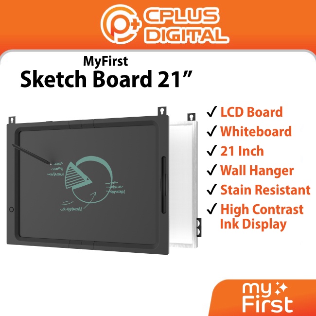 MyFirst Sketch Board 21” - With Dual Display (LCD Sketch Board ...