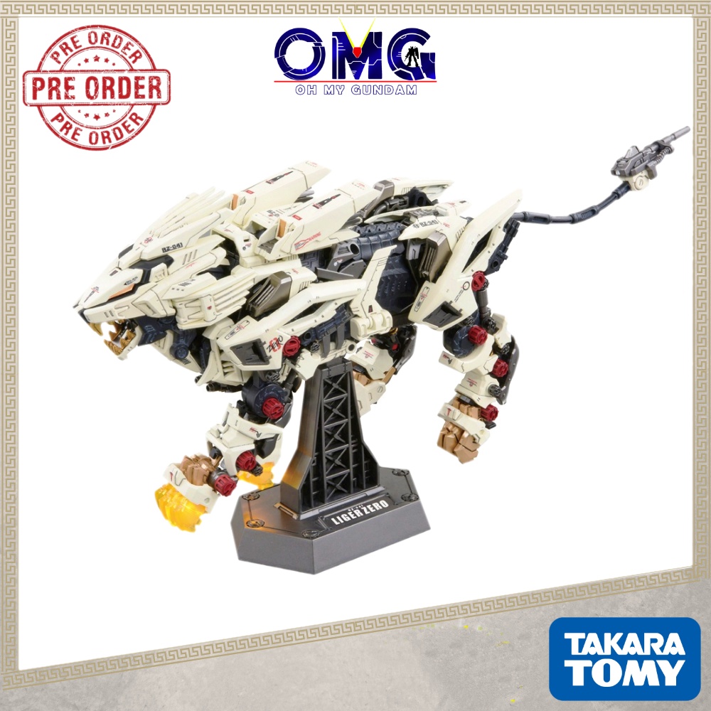 Omgpo Sep 2023 Takara Tomy Zoid Az 02 Liger Zero 40th Anniversary Zoids 227557 Az02 Liger