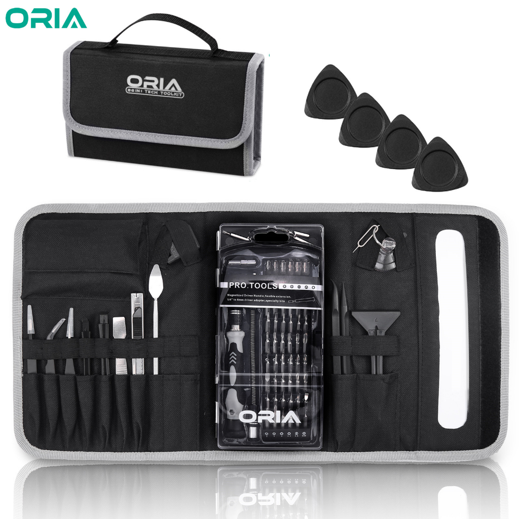 ORIA 86 in 1 with 56 Bits Repair Precision Screwdriver Tool Kit Set ...