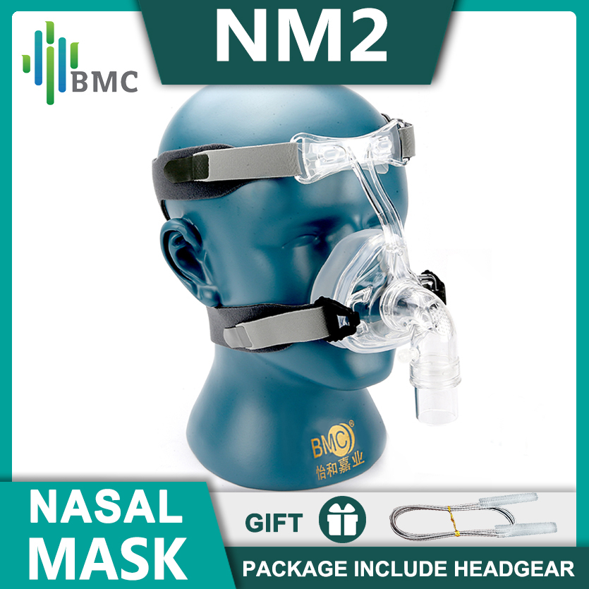 BMC CPAP NM2 Nasal Mask And Headgear For CPAP Auto CPAP BiPAP ...