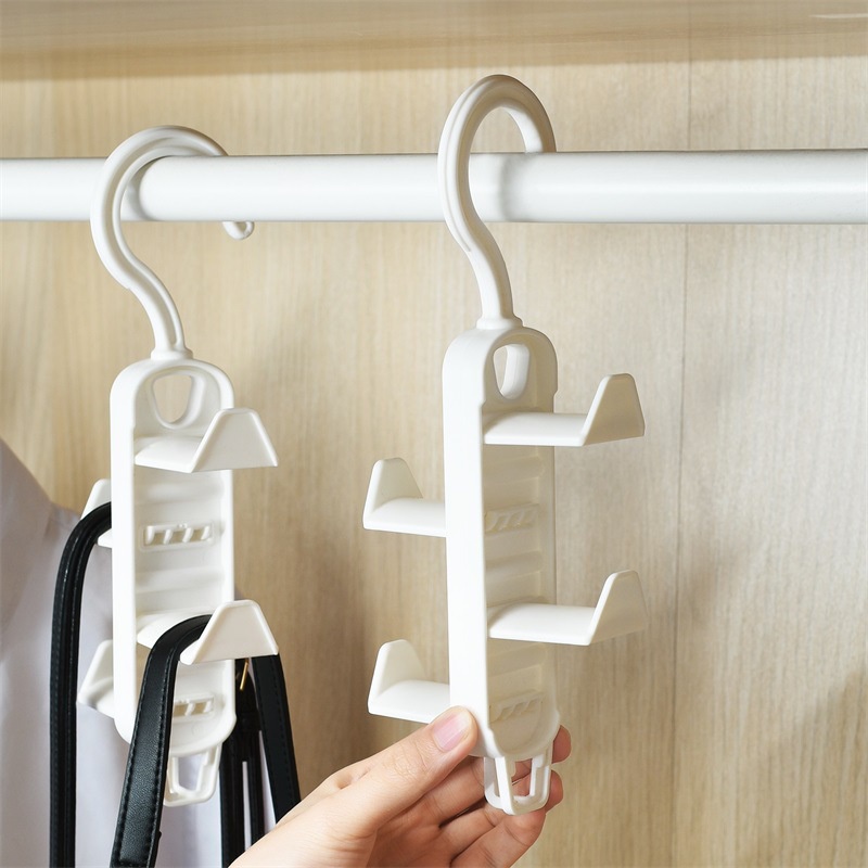 Bag Storage Rack Household Wardrobe Hanger Multifunctional Organizer ...