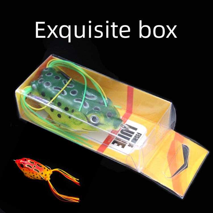 Exquisite Boxed New Style Thunder Frog Lure Bait Fishing Fake Blackfish ...